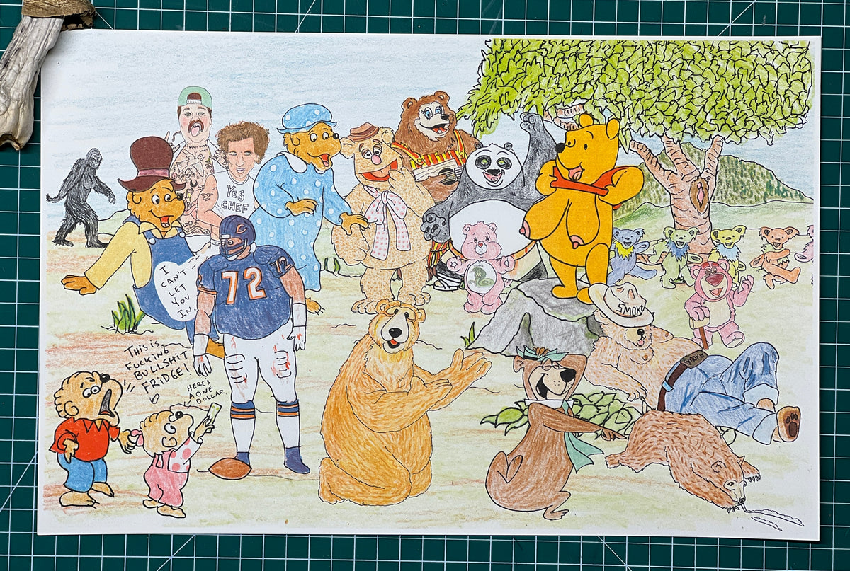 BEARS 11"X17" PRINT – POROUS WALKER