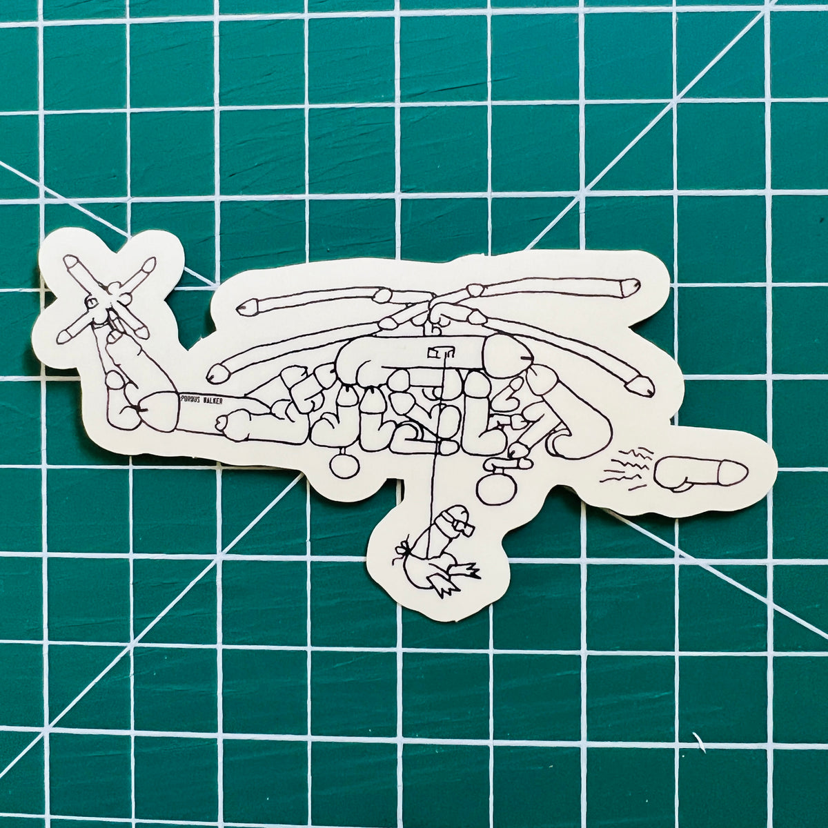 CHOPPER LIMITED EDITION 11"X17" PRINT – POROUS WALKER