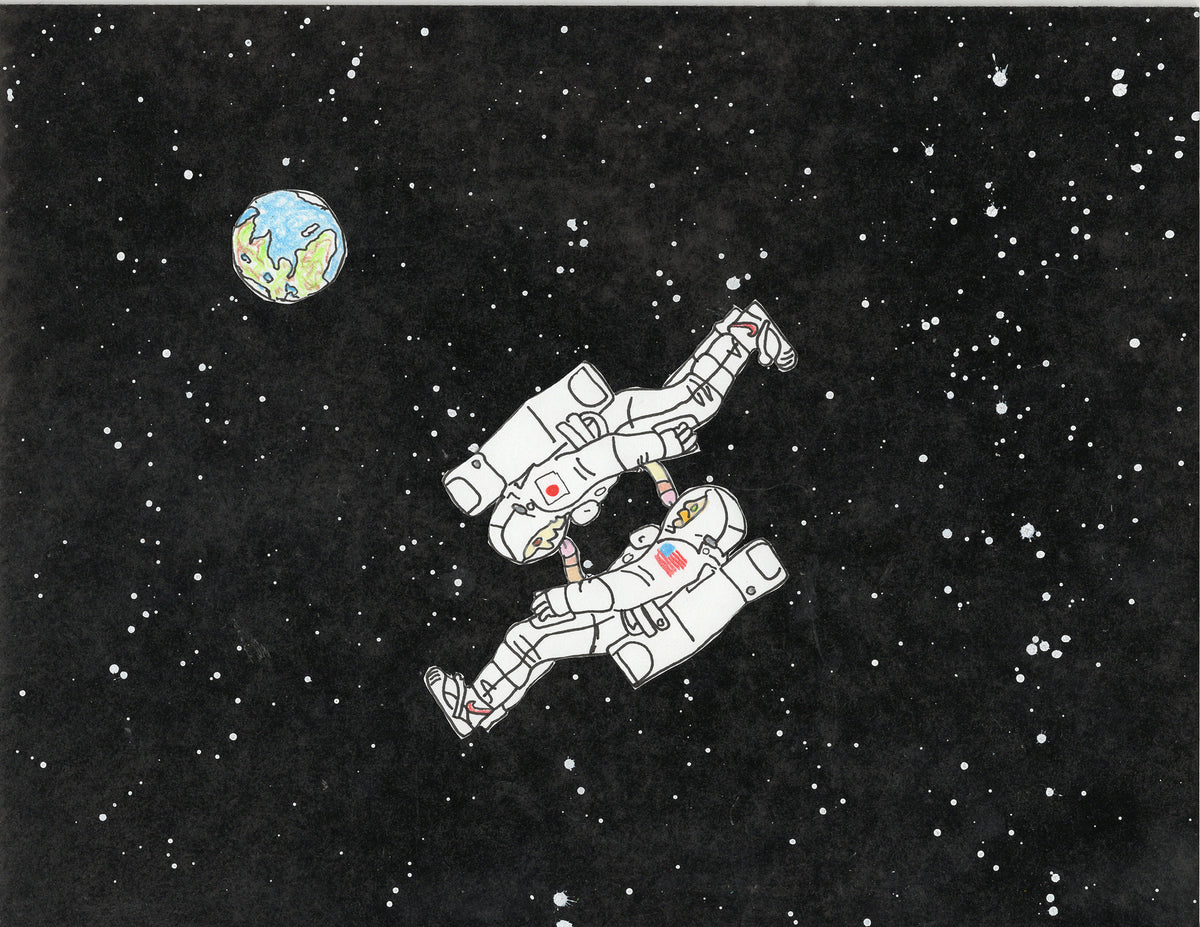 SPACE 69 ORIGINAL DRAWING – POROUS WALKER