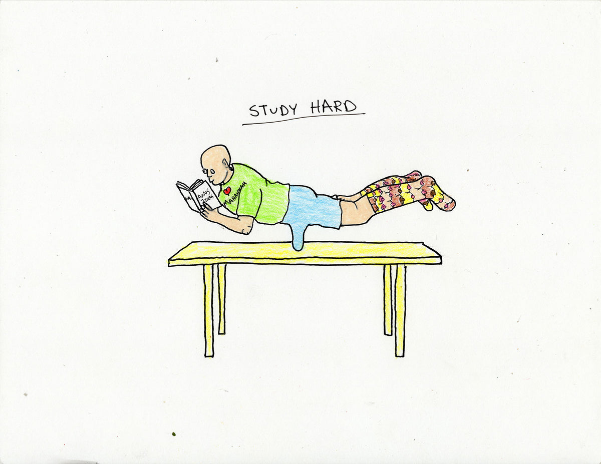 STUDY HARD – POROUS WALKER